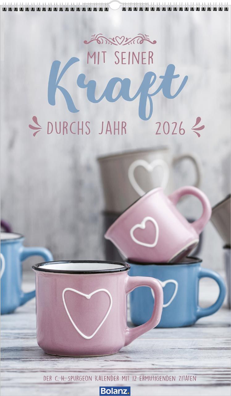 Kalender Mit Seiner Kraft durchs Jahr - Posterkalender - 2026 :: Das ...