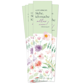 Gott spricht: Siehe, ich mache alles neu - Lesezeichen (10 Stück ...