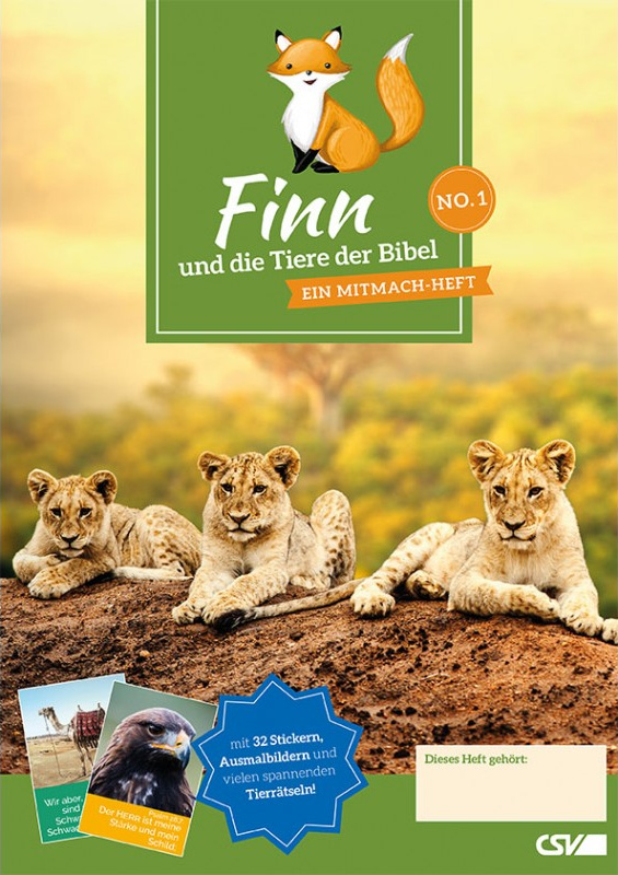 Finn und die Tiere der Bibel Teil 1 - Ein Mitmachheft - Werner Gunther ...